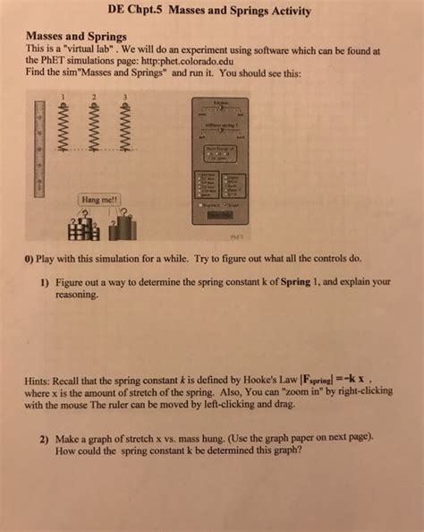 Using Your Results From Part Determine The Masses Chegg