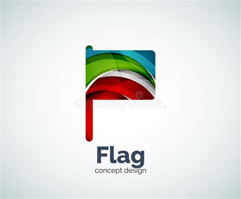 Vector Flag Logo Template Stock Vector Illustration Of Brand 78630206 Vector Flag Logo Template Stock Vector Illustration Of Brand 78630206