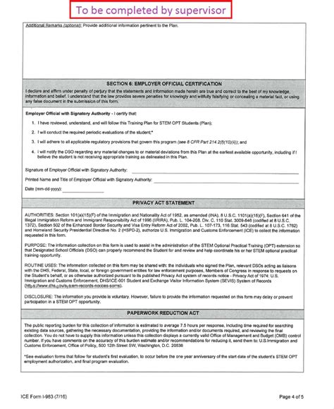 Form I Self Evaluation Example EvaluationForm Net