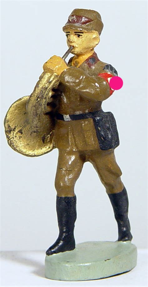 Elastolin Rad Waldhornbläser Germantoysde