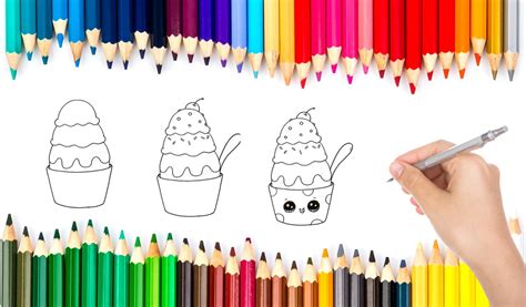 Android용 귀여운 아이스크림을 그리는 방법 Apk 다운로드