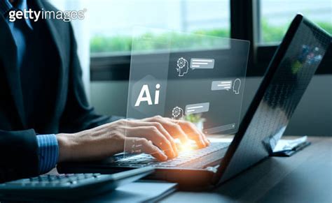 Business People Using Artificial Intelligence Ai Automation Predictive Analytics Customer