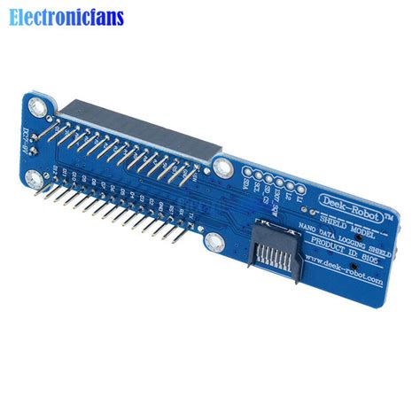 escudo de registro de datos nano v3 0 para arduino micro registrador de