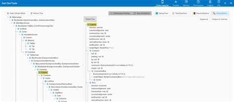 Layout Explorer Is Not Visible Available Issue Flutter