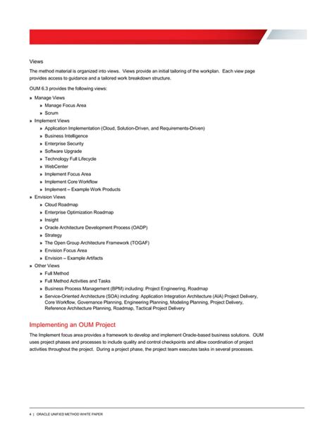 Oracle Unified Method Oum Pdf