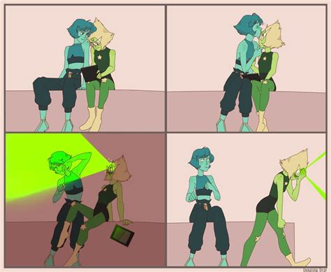 By Unnaturaldecay On Tumblr Lapidot Lapis Lazuli And Peridot Steven Universe Peridot