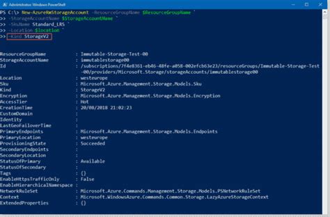 Manage Azure Immutable Storage Using Powershell 4sysops