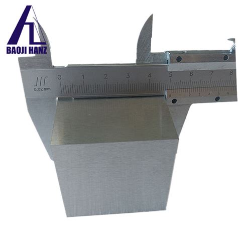 Buy Tungsten Cube And Tungsten Block 82mm 10kg From Baoji Hanz Material