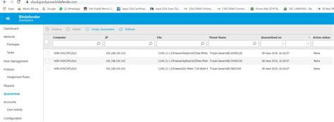 Bitdefender Gravity Zone Cara Mengecek Quarantine Dan Memastikan File