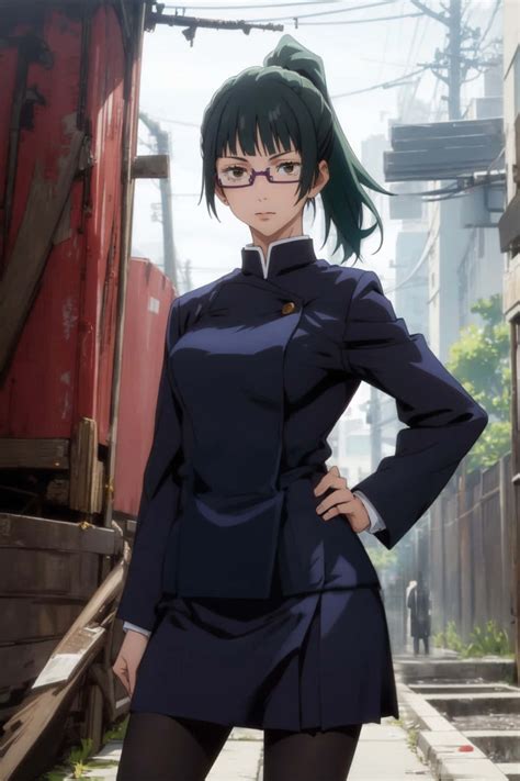 Download Maki Zenin Anime Character Wallpaper