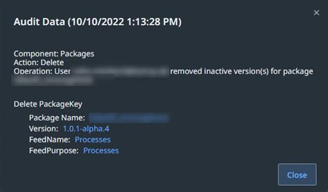 Upload Process With The Same Package Name Link To The Deleted Package