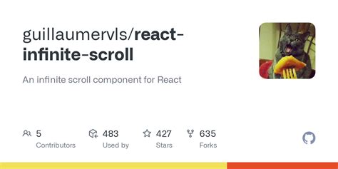 GitHub Guillaumervls React Infinite Scroll An Infinite Scroll