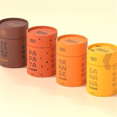 Упаковка свечей в круглых коробках