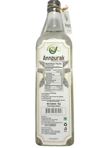 Organic Extra Virgin Coconut Oil Packaging Size 1 Litre At Rs 620