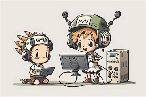 Controlling Person Cartoon