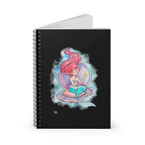 The Little Mermaid Ariel Cute Spiral Notebook
