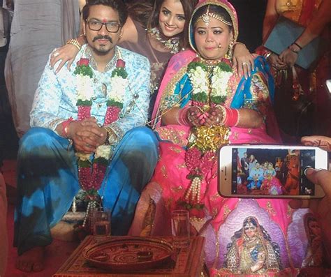 Bharti Singh And Haarsh Limbachiyaa Reception Pictures