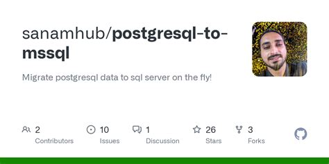 Github Sanamhubpostgresql To Mssql Migrate Postgresql Data To Sql