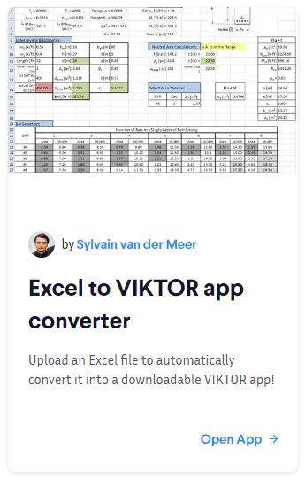 viktor ai turn your excel file into a web app in 10 seconds