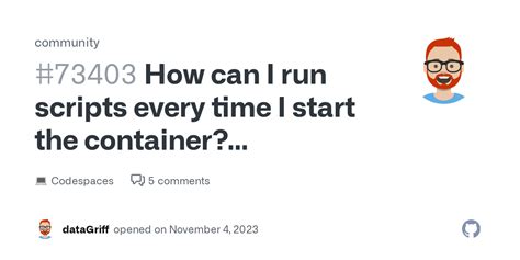 How Can I Run Scripts Every Time I Start The Container