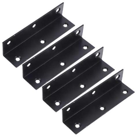4 PCS SUPPORT D étagère Équerres En Bois Renfort D angle Épaissir EUR