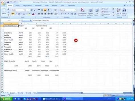 MS Excel Identify Formula Cells Keyboard Shortcut Tricks HD