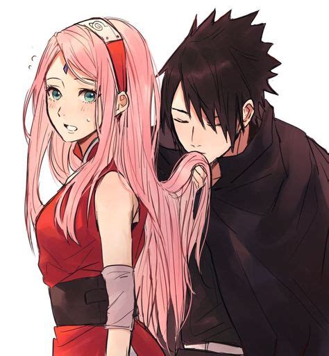 Sakura Long Hair Ideas Sakura Sakura Uchiha Sakura And Sasuke