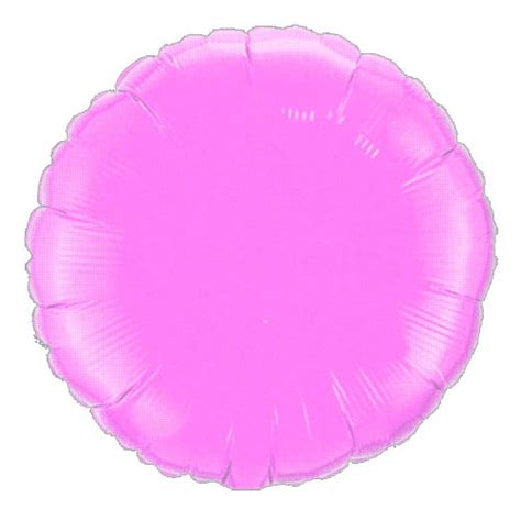 Ballon Mylar Rond Rose
