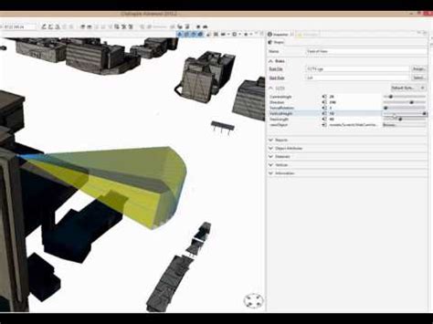 UrbanScene CityEngine ArcGIS Pro Combine To Show CCTV Coverage In D