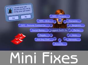 Mod The Sims Mini Fixes Part