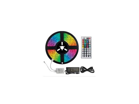 LED STRIP KIT 5 METERS 14 4W DRIVER CONTROLLER 12V RGB IP44 Fil Fil