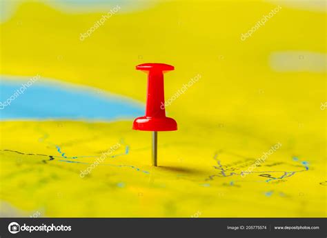 Travel Destination Points Map Stock Photo By Fotofabrika