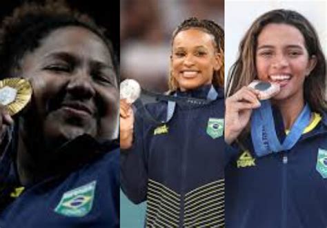 Das 10 Medalhas Do Brasil 5 Foram Conquistas Por Mulheres Só Dá Elas