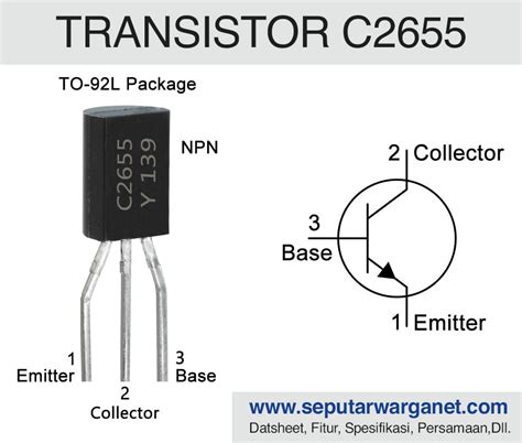 √ Persamaan Transistor C2655 Spesifikasi Pinout And Datasheet