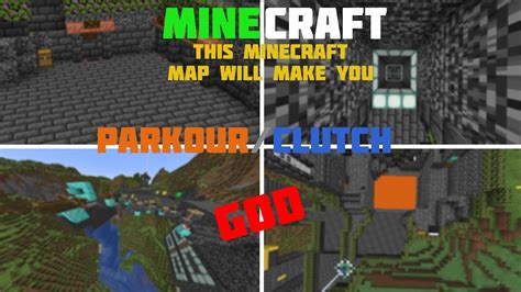 This Minecraft Map Will Make You Parkourclutch God Minecraft Youtube