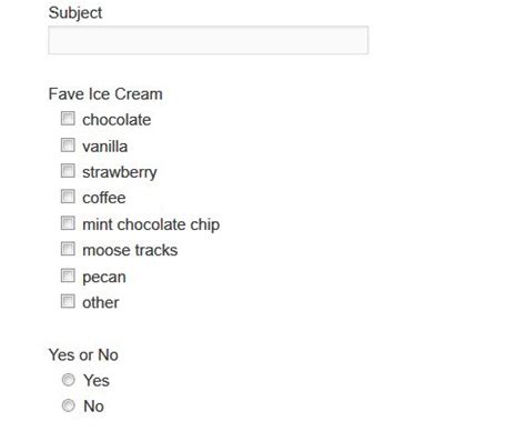 How To Fix Checkbox And Radio Button Layout With Contact Form Anti