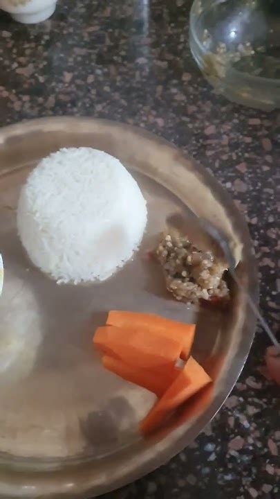 Sadha Khana Soijan Sabji Bhanta Chokha Yummy Food Youtubeshorts