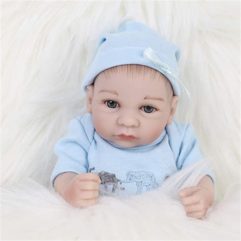 Boneca Reborn Enadoll Vinil De Silicone Realista 25 Cm Menino Carrefour