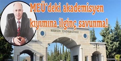 Rektörden Mersin Üniversitesinde Akademisyen Kıyımı