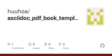 GitHub Huuhoa Asciidoc Pdf Book Template