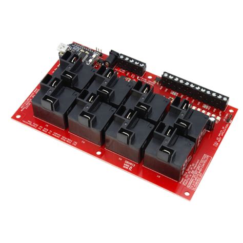 Reactor Sensor Controlled 8 Channel High Power Relay Board 8 Channel 8 Bit ADC At MG Super