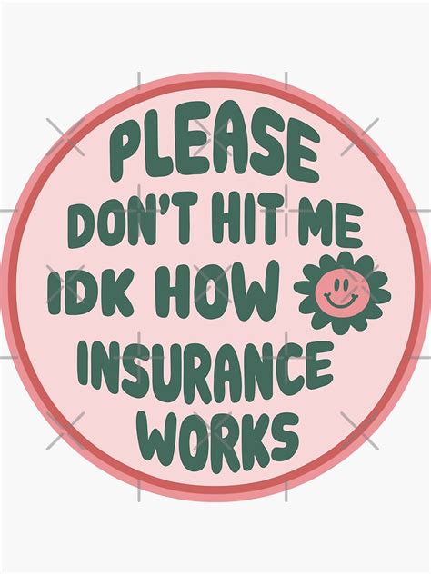 Please Dont Hit Me I Dont Know How Insurance Works Funny Bumper