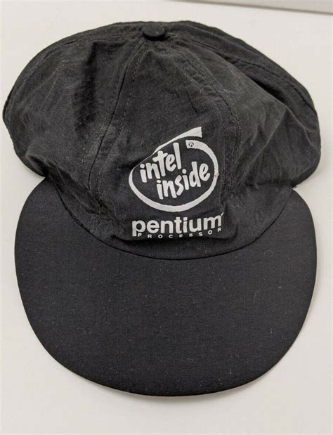1990s Intel Inside Pentium Processor Pc Hat 90s Zip B… Gem