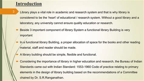 Library Building Furniture Equipment And Its Standards Pptx