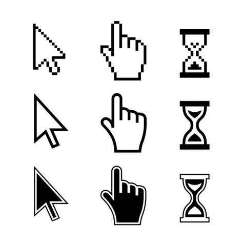 Mouse Pointer Vectors Royalty Free Vector Mouse Pointer Images