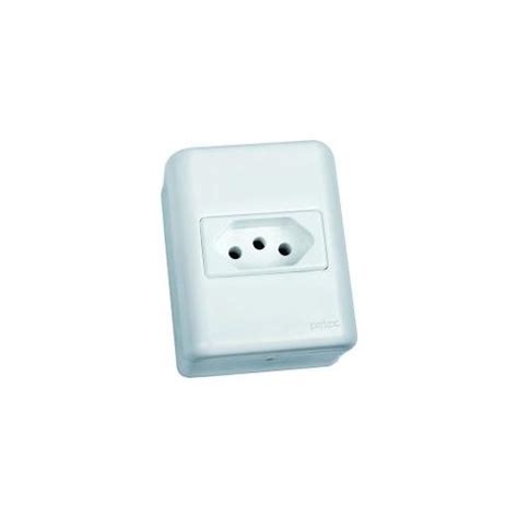 TOMADA SISTEMA X TRADIÇÃO BRANCO 10A 3211 PERLEX