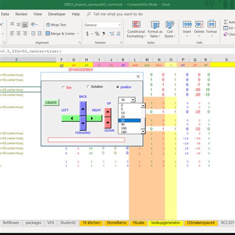 Rapid 3d Models With Excel And Openscad