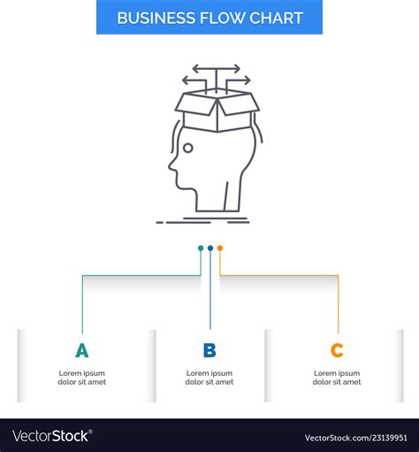 Data Extraction Head Knowledge Sharing Business Vector Image