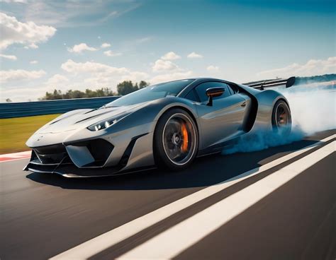 Carro De Luxo De Alto Desempenho Foto Premium