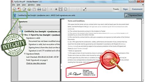 Digital Signatures And Validation Trust Tool Docsvault